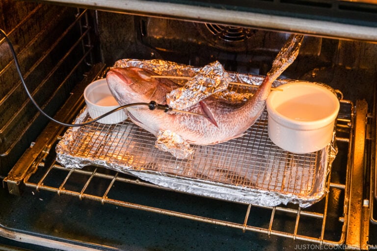 Japanese Baked Sea Bream 鯛の姿焼き • Just One Cookbook