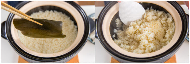 How to Make Tai Meshi with Leftover Baked Sea Bream 鯛飯 • Just One Cookbook