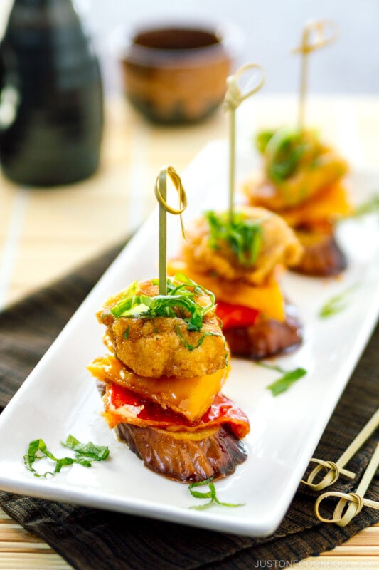 Chicken Nanban (Fried Chicken with Soy Vinegar Dressing) 鶏肉の南蛮漬け • Just ...