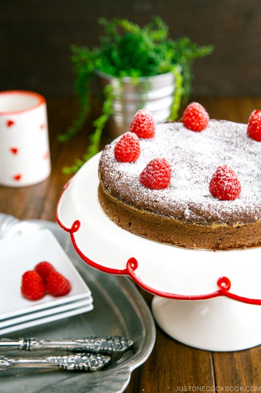 Chocolate Gateau (Chocolate Cake) ガトーショコラ • Just One Cookbook