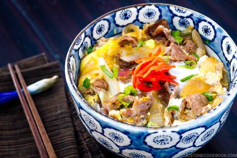 Gyudon (Japanese Beef Bowl) 牛丼 • Just One Cookbook