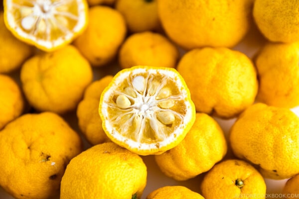 Yuzu Sorbet 柚子のシャーベット • Just One Cookbook