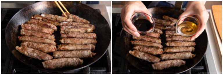 Carrot Beef Rolls • Just One Cookbook