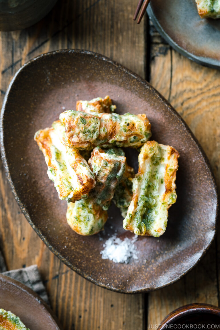 Chikuwa Isobeage ちくわの磯辺揚げ • Just One Cookbook
