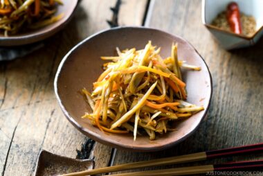 Kinpira Renkon (Japanese Lotus Root Stir Fry) きんぴら蓮根 • Just One Cookbook