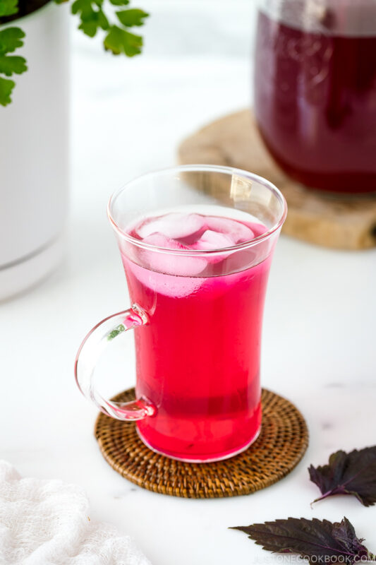 Aka Shiso Juice (Red Perilla Juice) 赤紫蘇ジュース • Just One Cookbook