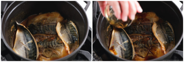 Saba Misoni (Mackerel Simmered in Miso) (Video) 鯖の味噌煮 • Just One Cookbook