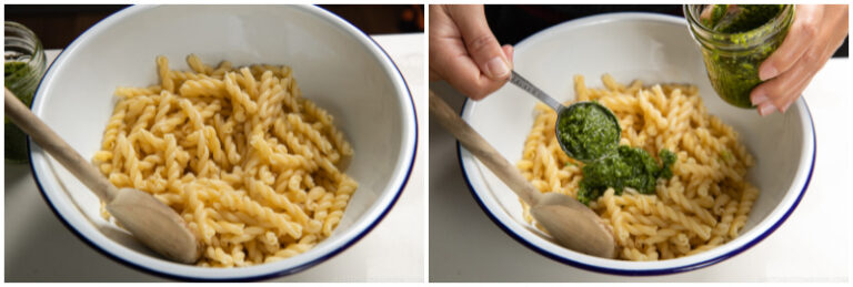 Shiso Pesto Pasta (Video) 大葉ジェノベーゼパスタ • Just One Cookbook