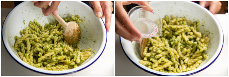 Shiso Pesto Pasta (Video) 大葉ジェノベーゼパスタ • Just One Cookbook