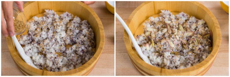 Myoga Yukari Rice (Mazegohan) ミョウガとゆかりの混ぜご飯 • Just One Cookbook