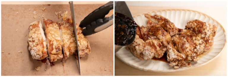 Fried Chicken with Scallion Soy Sauce (Yurinchi) ユーリンチー • Just One Cookbook