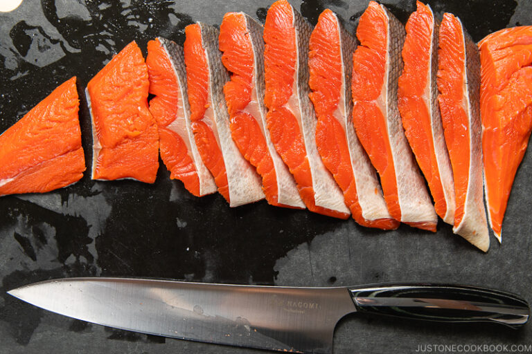 How to Cut Salmon into Japanese-Style Fillets • Just One Cookbook