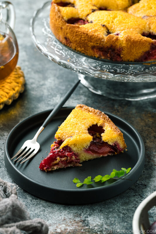 Plum Cake (Blueberry and Peach, Too!) • Just One Cookbook