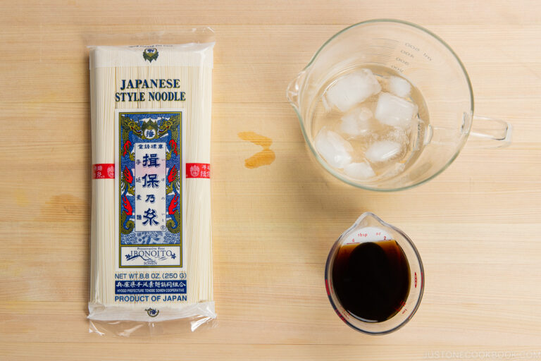 Japanese Cold Somen Noodles そうめん • Just One Cookbook