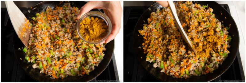 Japanese Dry Curry ドライカレー • Just One Cookbook