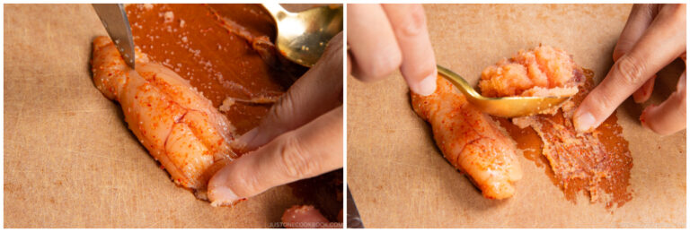 Mentaiko Udon (Spicy Cod Roe Udon) 明太子うどん • Just One Cookbook