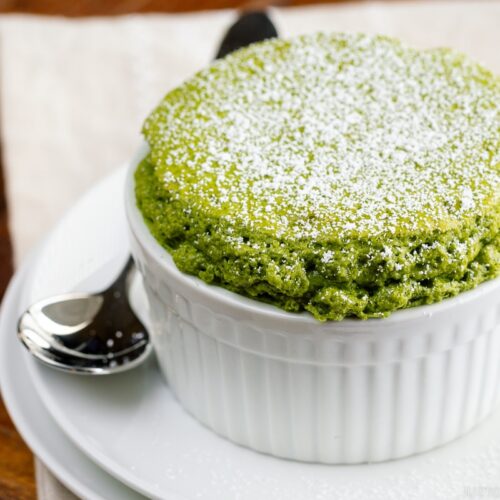 Matcha Souffle 抹茶スフレ • Just One Cookbook