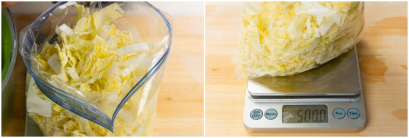 Pickled Napa Cabbage 白菜の浅漬け • Just One Cookbook