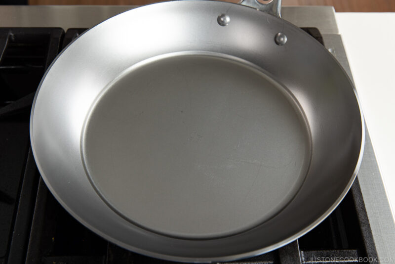 How To Season A Carbon Steel Pan: Step By Step Guide • Just One Cookbook