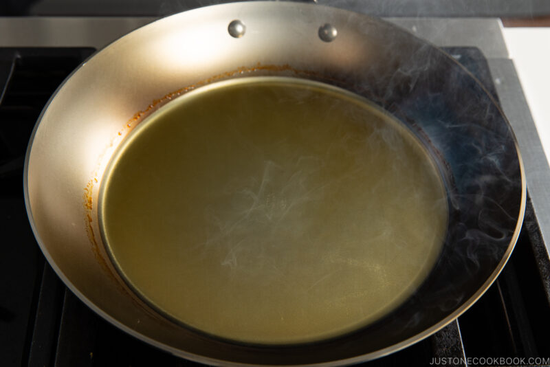 How To Season A Carbon Steel Pan: Step By Step Guide • Just One Cookbook
