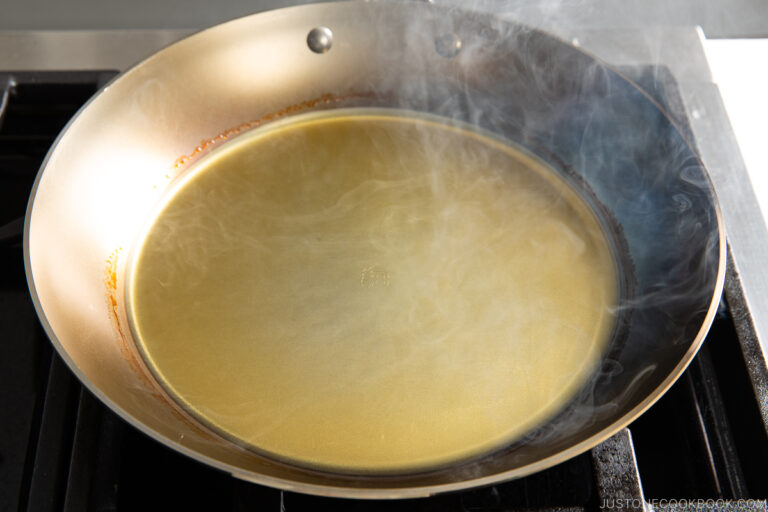 How To Season A Carbon Steel Pan: Step By Step Guide • Just One Cookbook