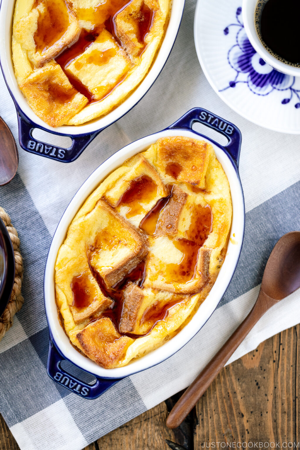 Pan Pudding (Japanese Milk Bread Pudding) • Just One Cookbook