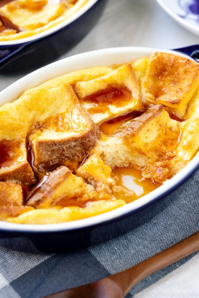 Pan Pudding (Japanese Milk Bread Pudding) • Just One Cookbook