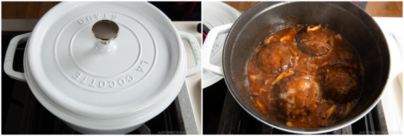 Japanese Stewed Hamburger Steak (Nikomi Hambagu) 煮込みハンバーグ • Just One Cookbook