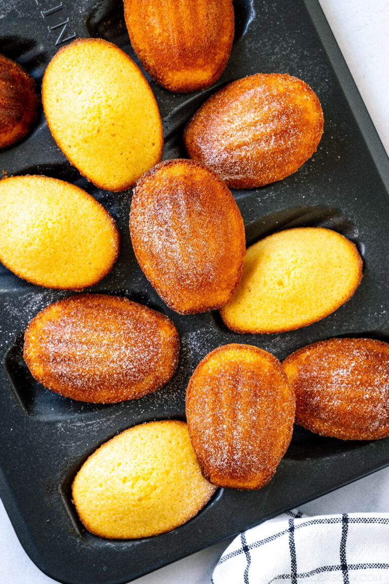 Madeleines (French Butter Cakes) マドレーヌ • Just One Cookbook