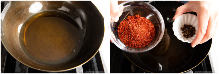 Homemade La-yu (Rayu Japanese Chili Oil) • Just One Cookbook