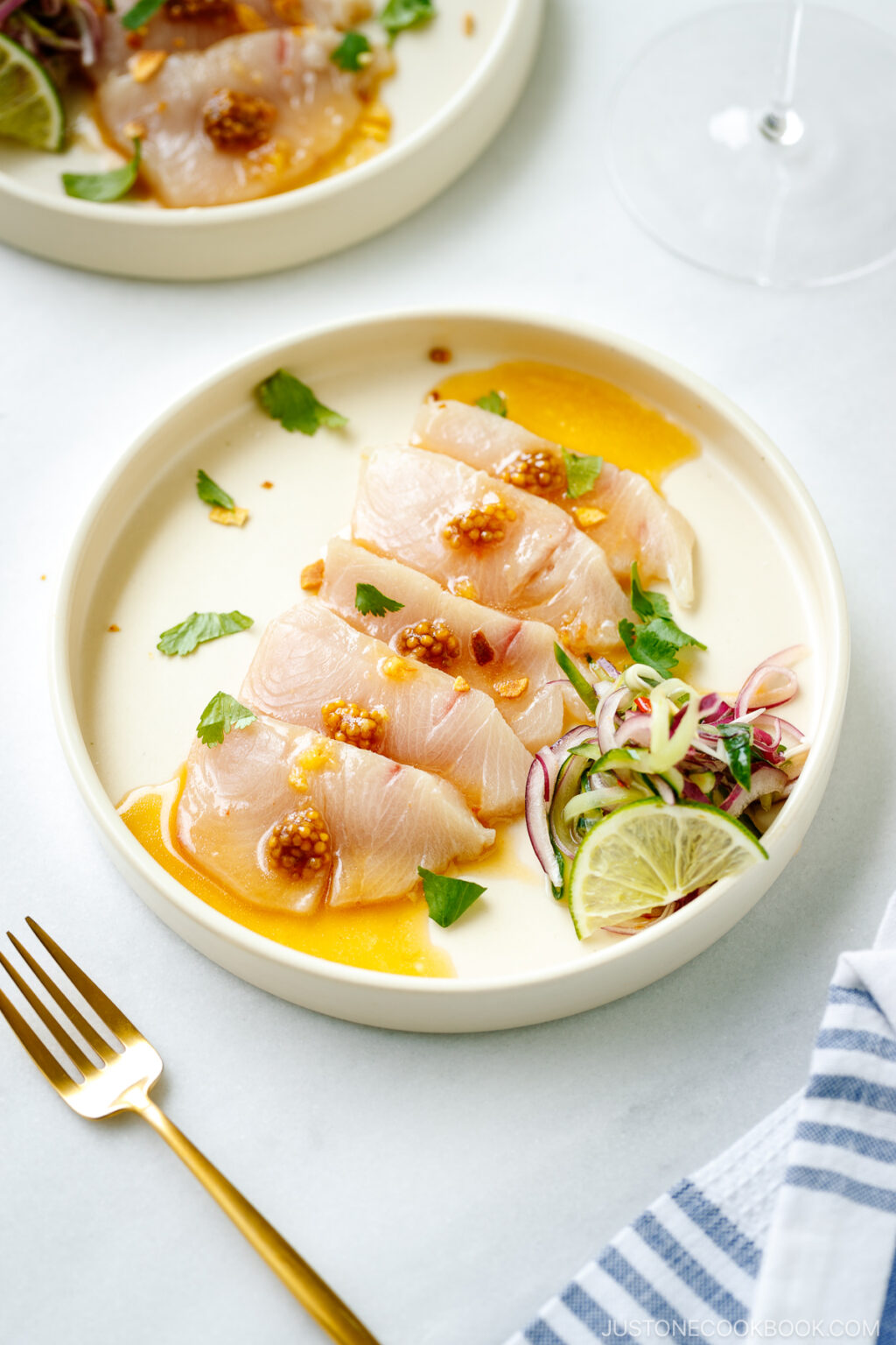 Hamachi Crudo • Just One Cookbook