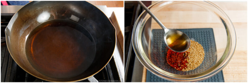 Crunchy Garlic Chili Oil (Taberu Rayu) • Just One Cookbook