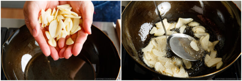 Crunchy Garlic Chili Oil (Taberu Rayu) • Just One Cookbook