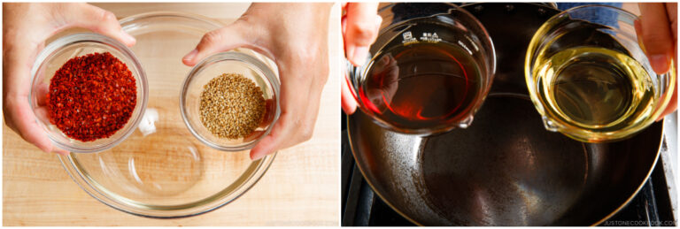 Crunchy Garlic Chili Oil (Taberu Rayu) • Just One Cookbook