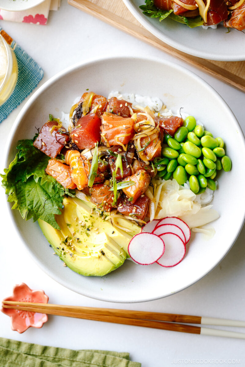 Poke Bowl Recipe • Just One Cookbook