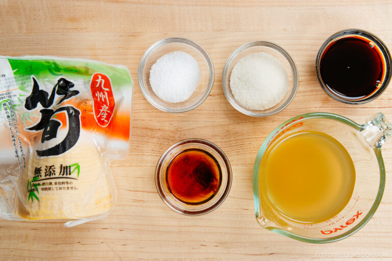 Quick Menma Recipe (Seasoned Bamboo Shoots) • Just One Cookbook