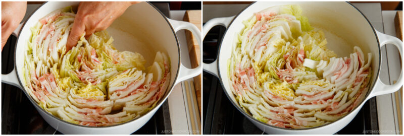 Mille-Feuille Nabe ミルフィーユ鍋 • Just One Cookbook
