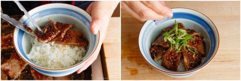 Yakiniku Don (Japanese Grilled Beef Bowl) 焼肉丼 • Just One Cookbook