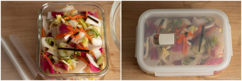 Asazuke (Japanese Lightly Pickled Vegetables) 浅漬け • Just One Cookbook