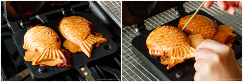 Crispy Taiyaki 薄皮たい焼き • Just One Cookbook