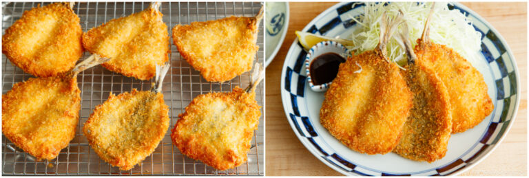 Fried Horse Mackerel (Aji Fry) あじのフライ • Just One Cookbook