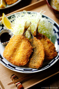 Fried Horse Mackerel (Aji Fry) あじのフライ • Just One Cookbook