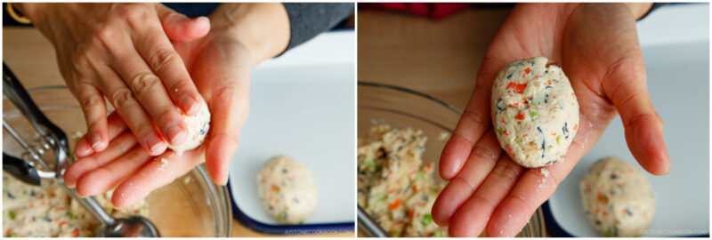 Ganmodoki (Japanese Fried Tofu Patties) がんもどき • Just One Cookbook