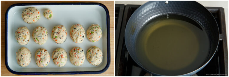 Ganmodoki (Japanese Fried Tofu Patties) がんもどき • Just One Cookbook