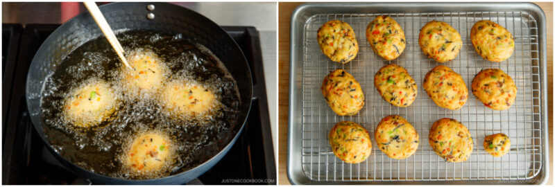 Ganmodoki (Japanese Fried Tofu Patties) がんもどき • Just One Cookbook