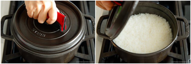 How to Cook Japanese Rice in a Pot on the Stove (Video) • Just One Cookbook