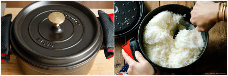 How to Cook Japanese Rice in a Pot on the Stove (Video) • Just One Cookbook