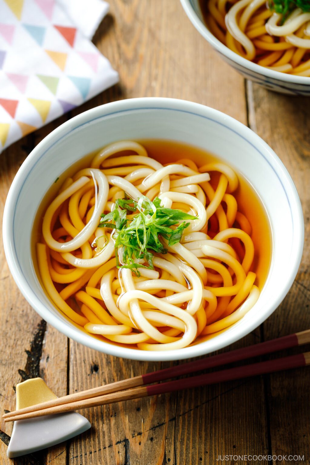 Udon Noodle Soup (Kake Udon) (Video) かけうどん • Just One Cookbook