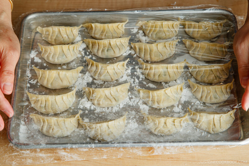 How to Fold Gyoza • Just One Cookbook