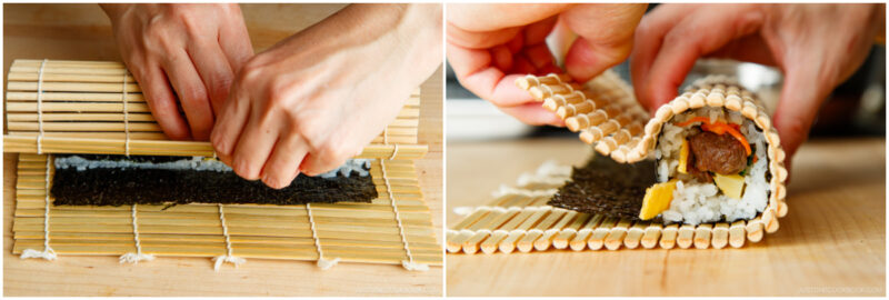 Kimbap (Korean Seaweed Roll) キンパ • Just One Cookbook